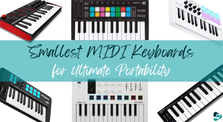 7 Smallest MIDI Keyboards – Portable Yet Potent Mini Controllers!
